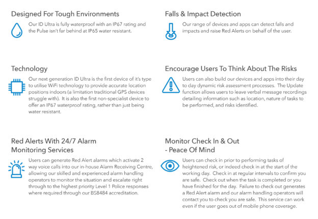 Reliance Protect | Lone Worker Devices: ID Ultra